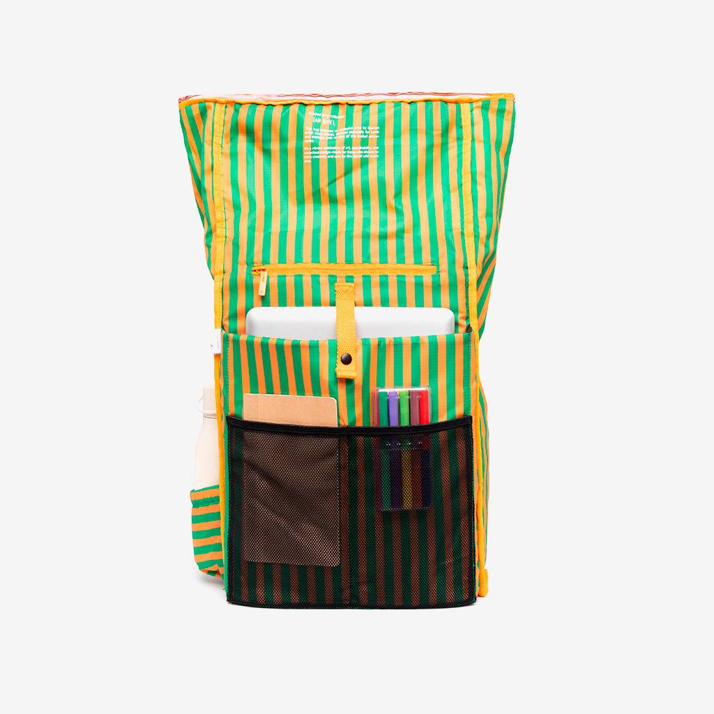 Lefrik - Roll by Coco Davez - Roll Top Backpack