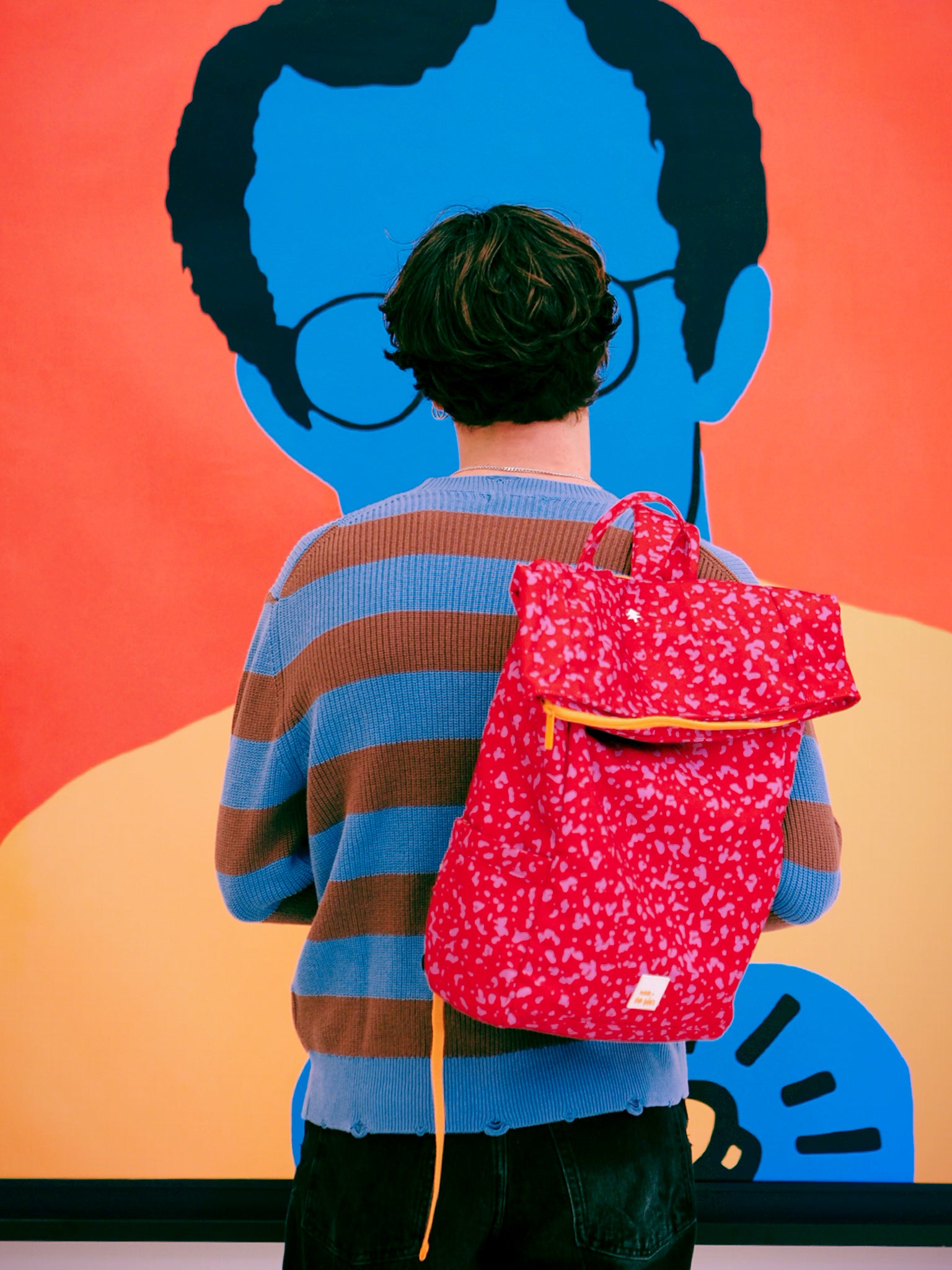 Lefrik - Roll by Coco Davez - Roll Top Backpack
