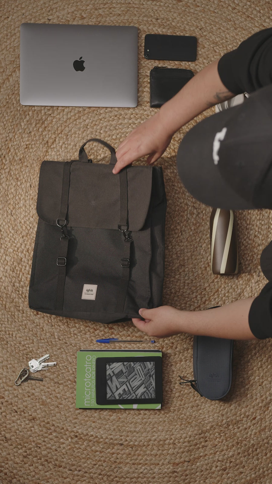 Lefrik - Handy Mauve - Hook Backpack